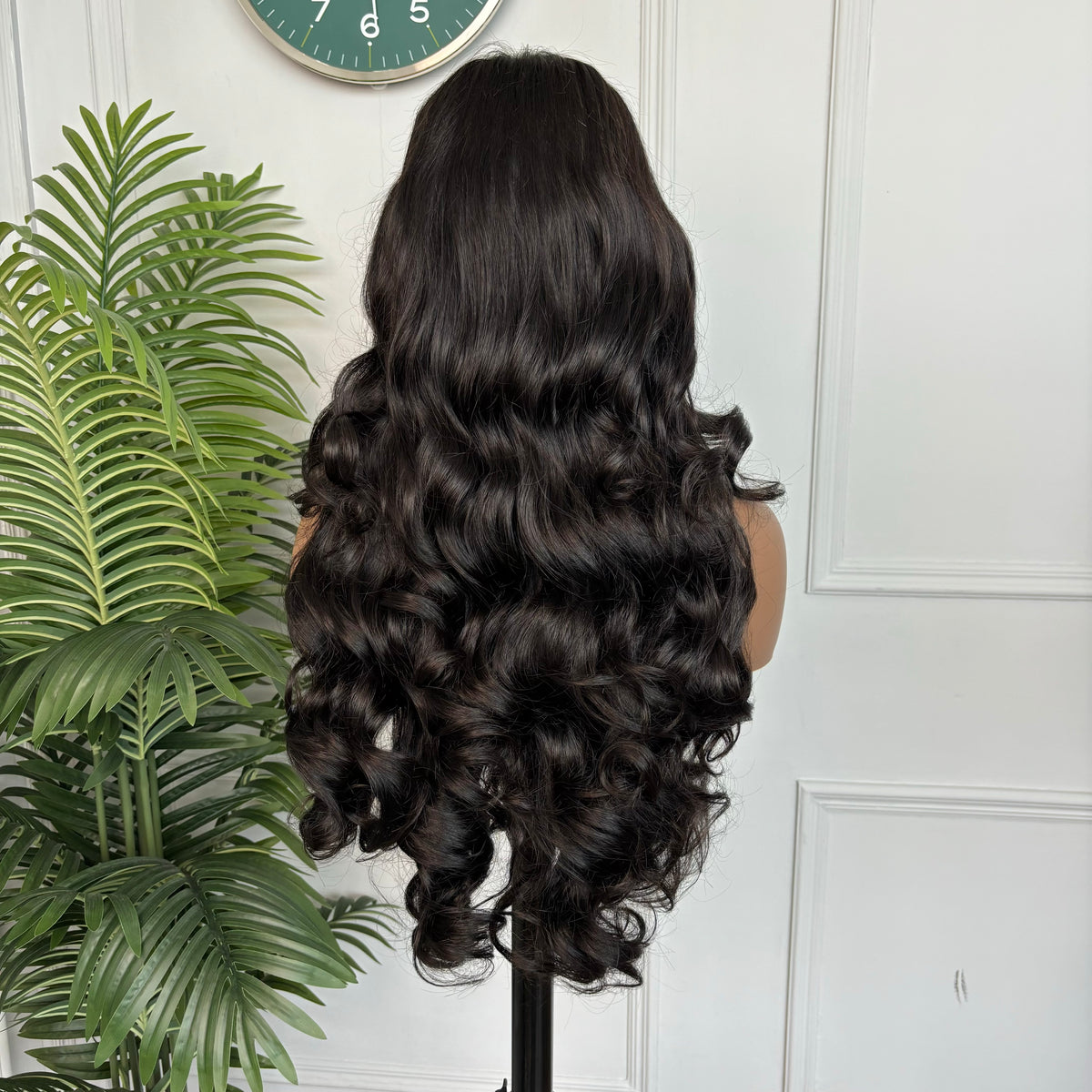 Double drawn Egg Curl Closure Wig 280% Density – Mayflower Virgin Hair